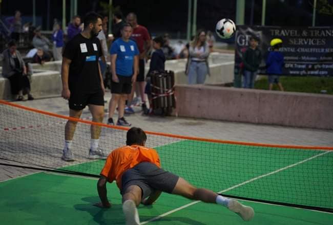 Με επιτυχία το 2ο Foot Tennis στο Καρπενήσι - STEREA NEWS