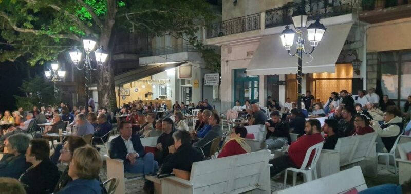 Πάνδημο "OXI" για τις ανεμογεννήτριες στη Δαύλεια - STEREA NEWS