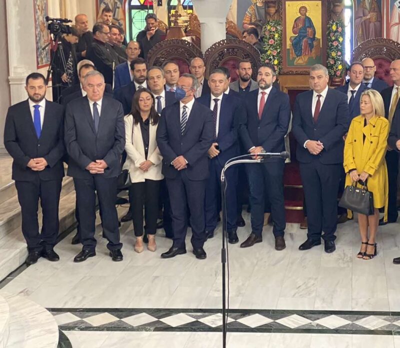 O Χρ. Σταϊκούρας για την εορτή του Πολιούχου της Λαμίας, Ευαγγελιστή ...