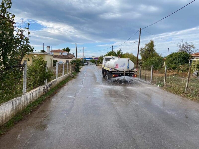 Εργασίες στη Δ.Ε Ανθηδόνος - STEREA NEWS